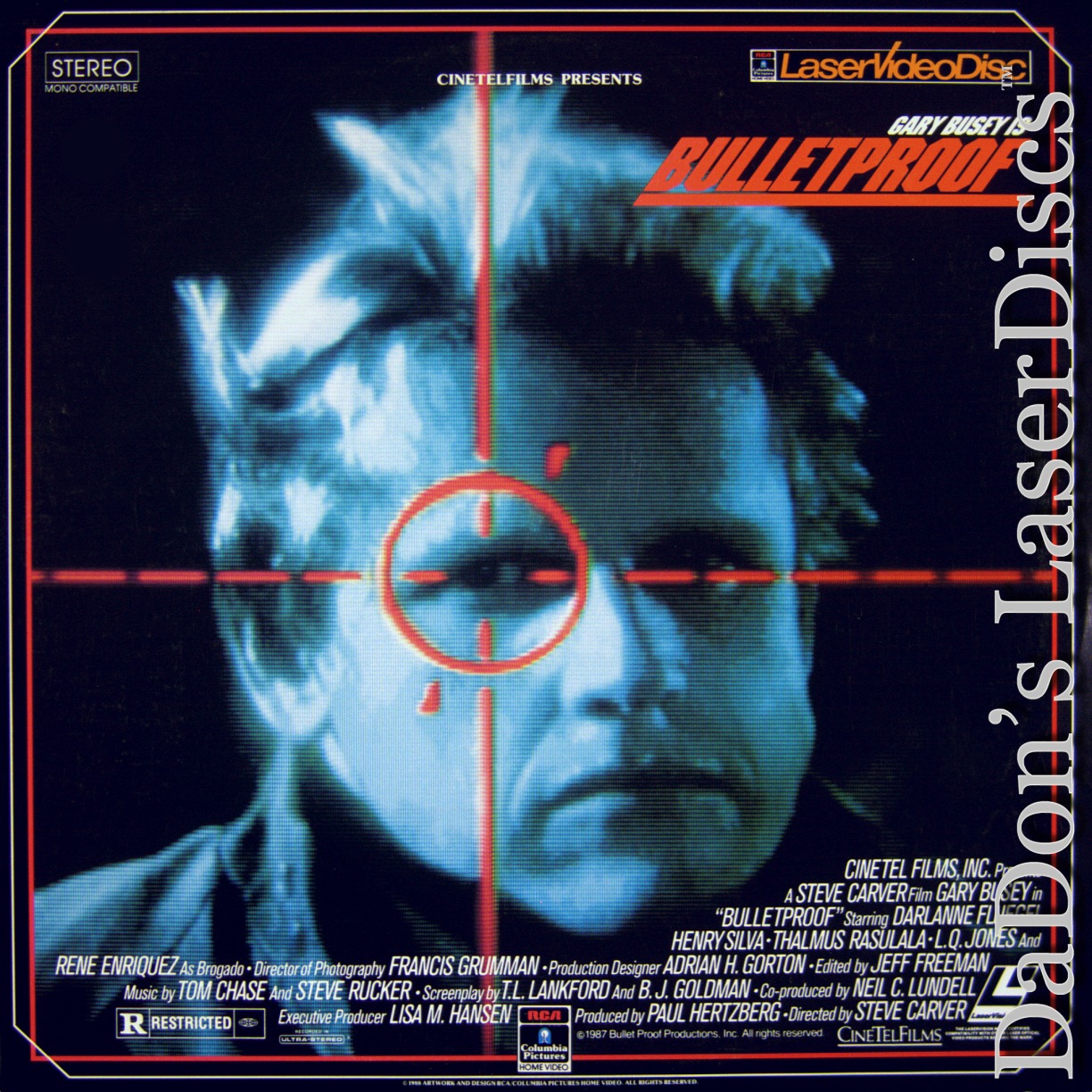 Bulletproof LaserDisc, Rare LaserDiscs, Not-on-DVD